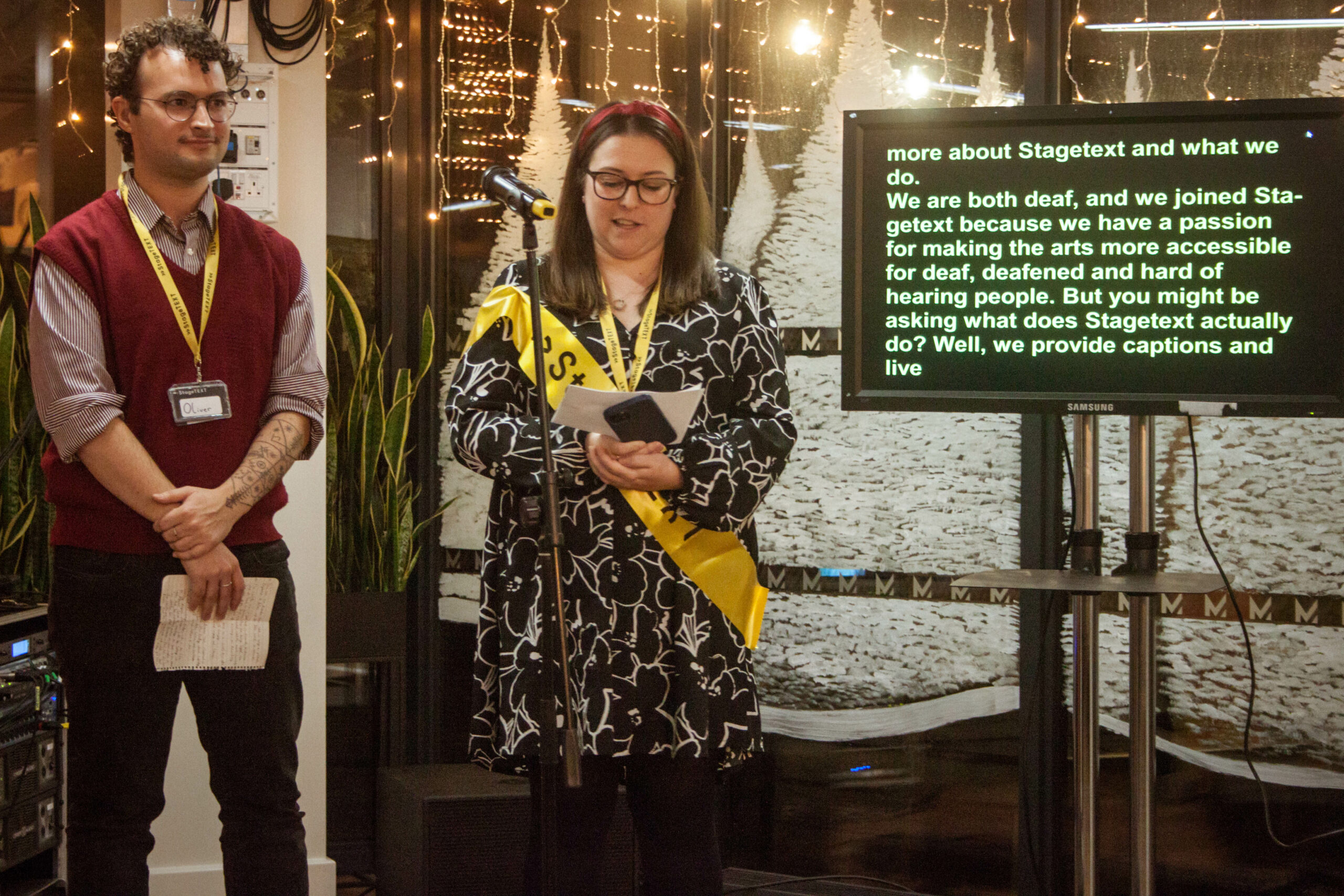 Is there such a thing as bad subtitles? - Stagetext