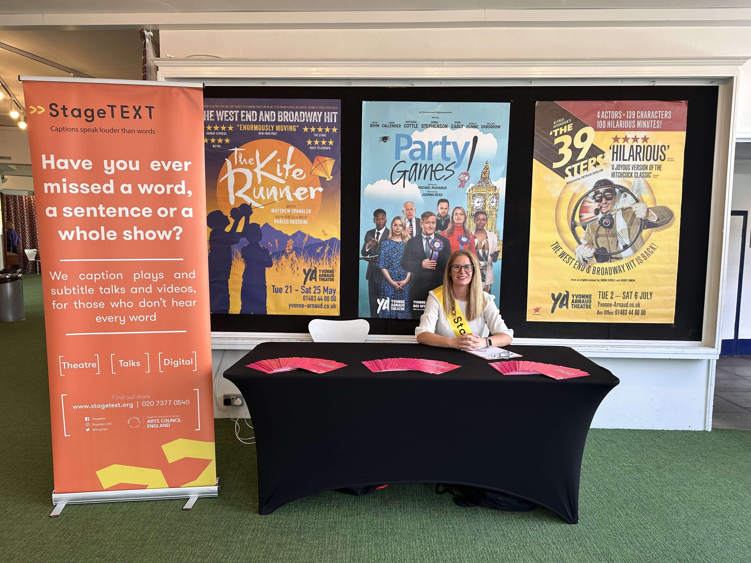 Stagetext secures funding for outreach project in the South East - Stagetext