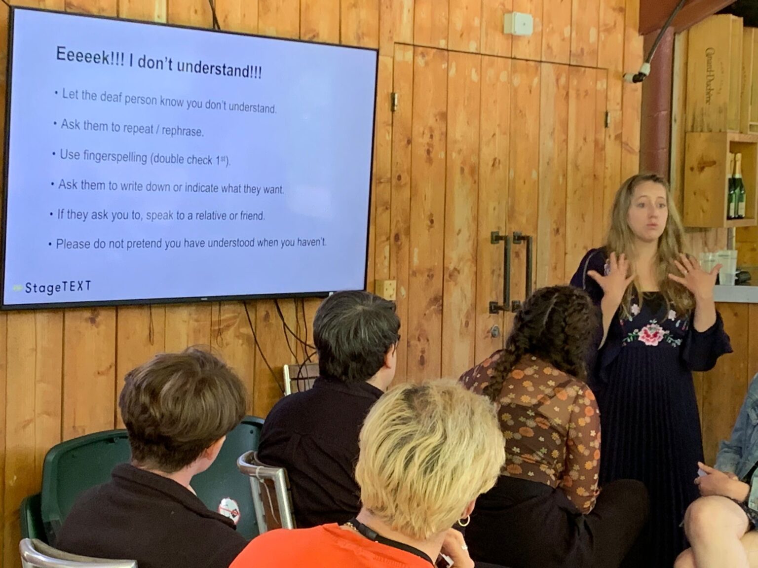 Deaf Awareness Training by Stagetext - Stagetext