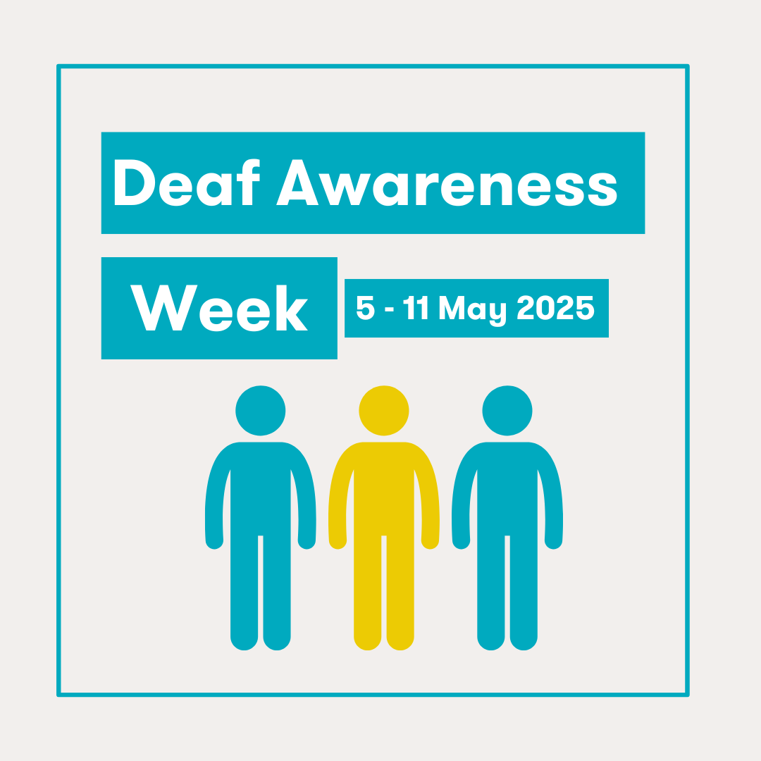 Deaf Awareness Week 2025 - Stagetext